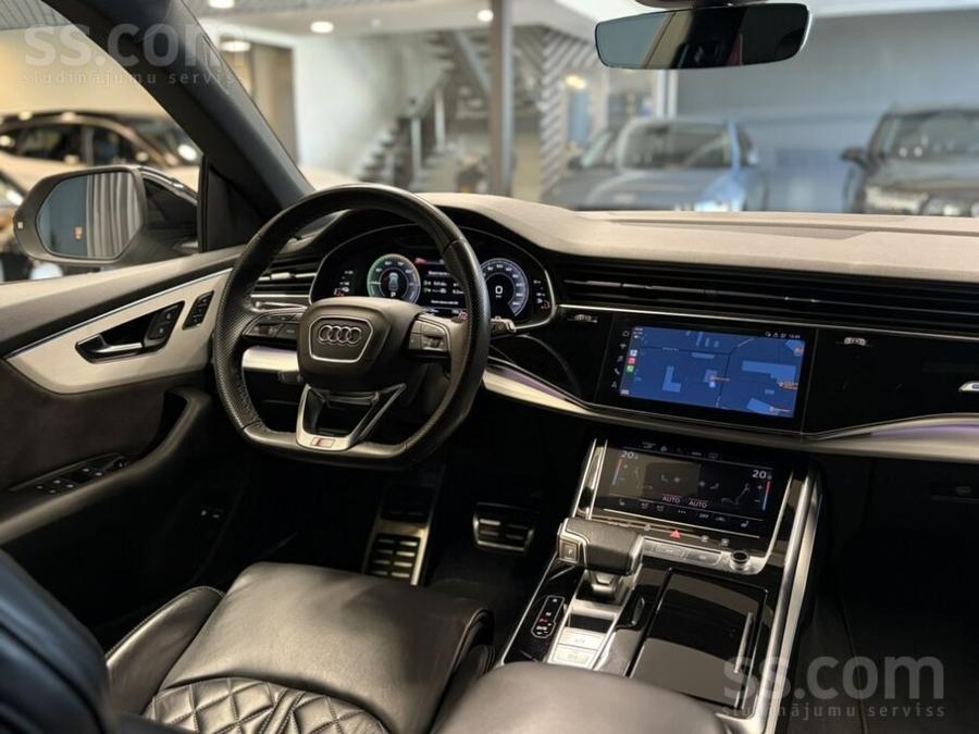 Серый Ауди Q8 2022 в Рига, объемом двигателя 3.00 л и пробегом 186 тыс. км за 47990 €, фото 19 на AUTOMOTO.COM.LV