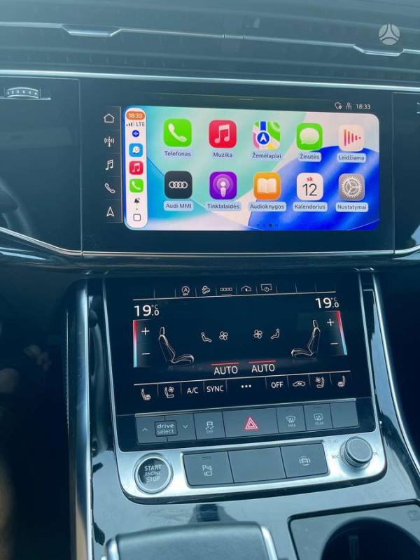 Pelēks Audi Q8 2023 Šauļi, ar dzinēja tilpumu 3.00 L un nobraukumu 30 tūkst. km par 49600 €, foto 9 vietnē AUTOMOTO.COM.LV