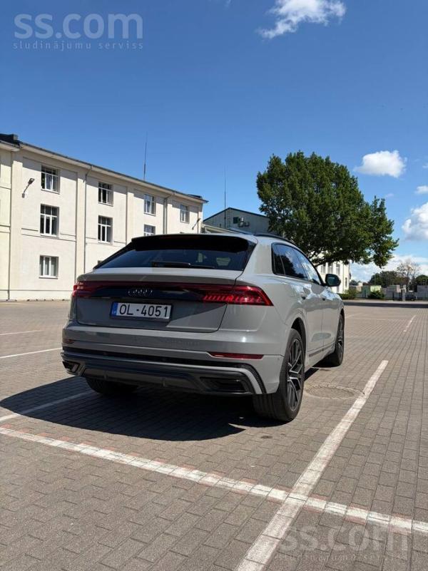 Pelēks Audi Q8 2023 Rīga, ar dzinēja tilpumu 3.00 L un nobraukumu 40 tūkst. km par 78500 €, foto 6 vietnē AUTOMOTO.COM.LV