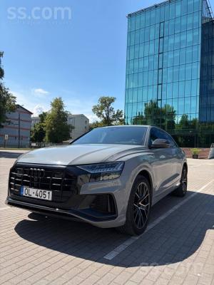 Pelēks Audi Q8 2023 Rīga, ar dzinēja tilpumu 3.00 L un nobraukumu 40 tūkst. km par 78500 €, foto 4 vietnē AUTOMOTO.COM.LV