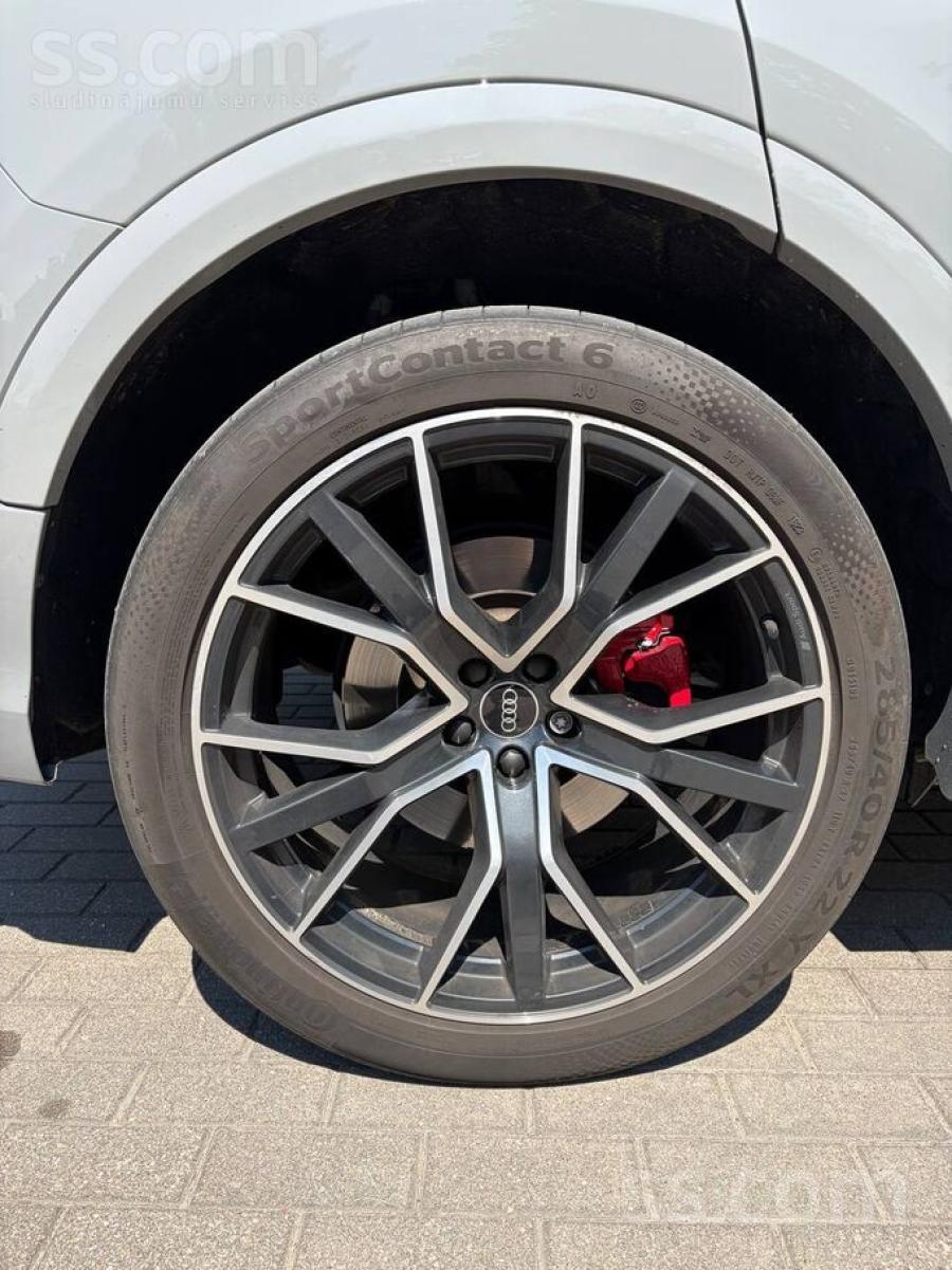 Pelēks Audi Q8 2023 Rīga, ar dzinēja tilpumu 3.00 L un nobraukumu 40 tūkst. km par 78500 €, foto 8 vietnē AUTOMOTO.COM.LV