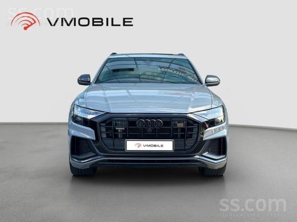 Pelēks Audi Q8 2023 Rīga, ar dzinēja tilpumu 3.00 L un nobraukumu 42 tūkst. km par 77900 €, foto 3 vietnē AUTOMOTO.COM.LV