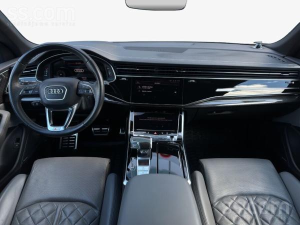 Pelēks Audi Q8 2023 Rīga, ar dzinēja tilpumu 3.00 L un nobraukumu 42 tūkst. km par 77900 €, foto 7 vietnē AUTOMOTO.COM.LV