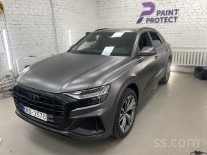 Pelēks Audi Q8 2023 Rīga, ar dzinēja tilpumu 3.00 L un nobraukumu 120 tūkst. km par 59000 €, foto 3 vietnē AUTOMOTO.COM.LV