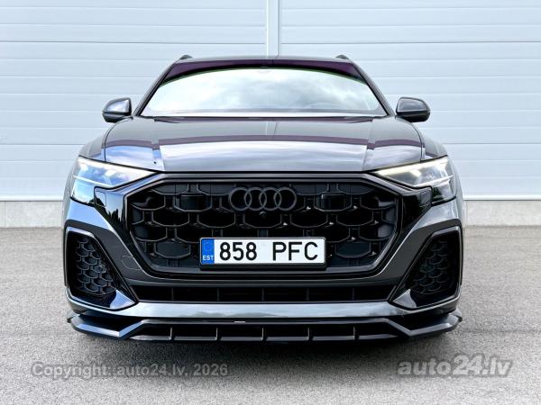 Grey Audi Q8 2024 in Tallinn, with an engine capacity of 3.00 L and mileage of 65 thousand km for 74500 €, photo 7 on AUTOMOTO.COM.LV