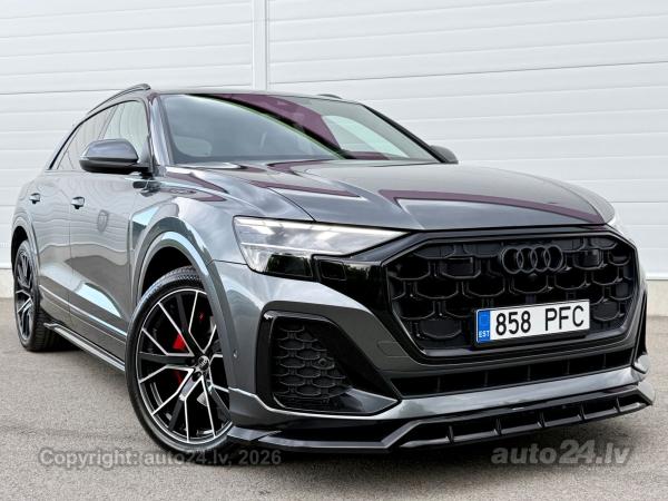 Grey Audi Q8 2024 in Tallinn, with an engine capacity of 3.00 L and mileage of 65 thousand km for 74500 €, photo 9 on AUTOMOTO.COM.LV
