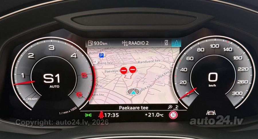 Серый Ауди Q8 2024 в Таллин, объемом двигателя 3.00 л и пробегом 65 тыс. км за 74500 €, фото 24 на AUTOMOTO.COM.LV