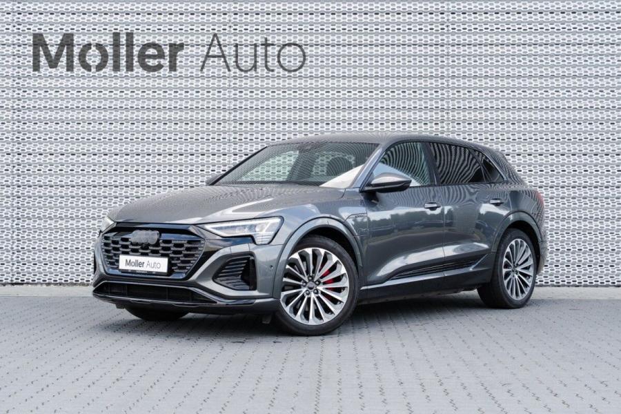 Grey Audi Q8 2024 in Marupe, with an engine capacity of 0.00 L and mileage of 55 thousand km for 59900 €, photo 1 on AUTOMOTO.COM.LV