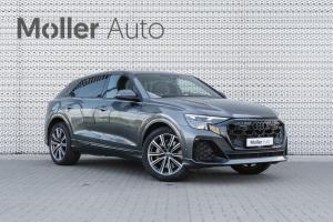 Pelēks Audi Q8 2024 Mārupe, ar dzinēja tilpumu 3.00 L un nobraukumu 85 tūkst. km par 64900 €, foto 3 vietnē AUTOMOTO.COM.LV