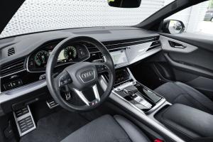 Pelēks Audi Q8 2024 Mārupe, ar dzinēja tilpumu 3.00 L un nobraukumu 85 tūkst. km par 64900 €, foto 12 vietnē AUTOMOTO.COM.LV