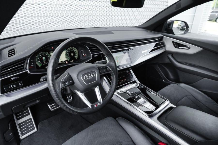 Pelēks Audi Q8 2024 Mārupe, ar dzinēja tilpumu 3.00 L un nobraukumu 85 tūkst. km par 64900 €, foto 12 vietnē AUTOMOTO.COM.LV