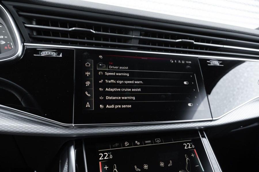 Pelēks Audi Q8 2024 Mārupe, ar dzinēja tilpumu 3.00 L un nobraukumu 85 tūkst. km par 64900 €, foto 27 vietnē AUTOMOTO.COM.LV