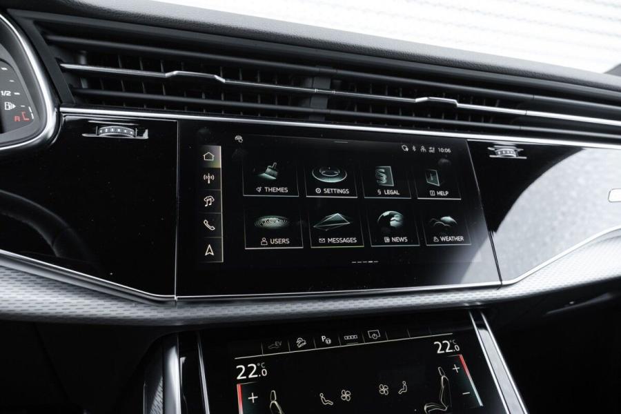 Pelēks Audi Q8 2024 Mārupe, ar dzinēja tilpumu 3.00 L un nobraukumu 85 tūkst. km par 64900 €, foto 29 vietnē AUTOMOTO.COM.LV