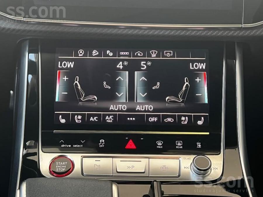 Pelēks Audi Q8 2025 Rīga, ar dzinēja tilpumu 4.00 L un nobraukumu 44 tūkst. km par 118990 €, foto 14 vietnē AUTOMOTO.COM.LV