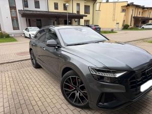 Grey Audi Q8 2019 in Vilnius, with an engine capacity of 2.97 L and mileage of 275 thousand km for 34000 €, photo 3 on AUTOMOTO.COM.LV
