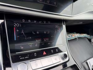 Grey Audi Q8 2019 in Vilnius, with an engine capacity of 2.97 L and mileage of 275 thousand km for 34000 €, photo 8 on AUTOMOTO.COM.LV