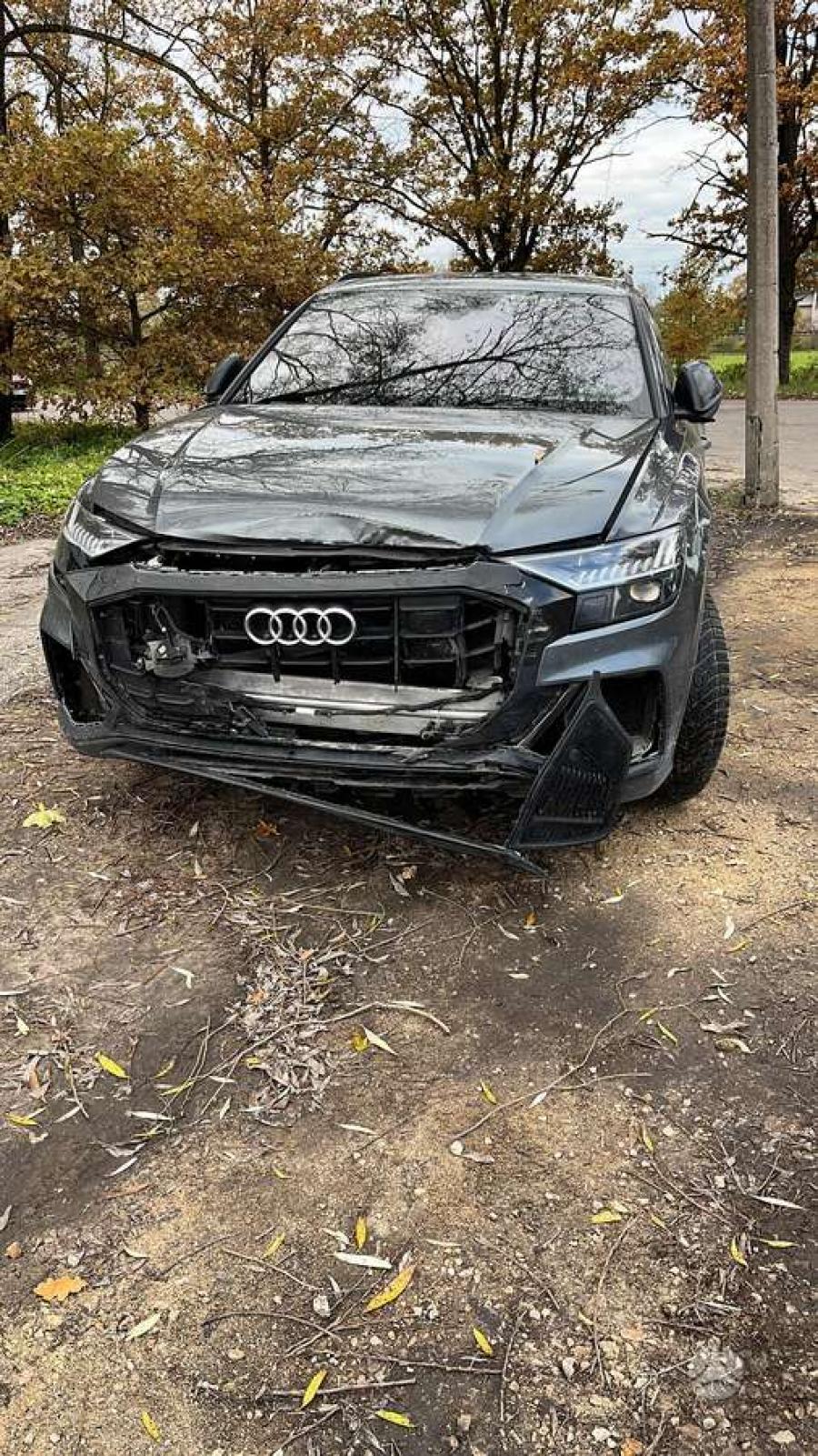 Grey Audi Q8 2019 in Vilnius, with an engine capacity of 2.97 L and mileage of 275 thousand km for 34000 €, photo 13 on AUTOMOTO.COM.LV