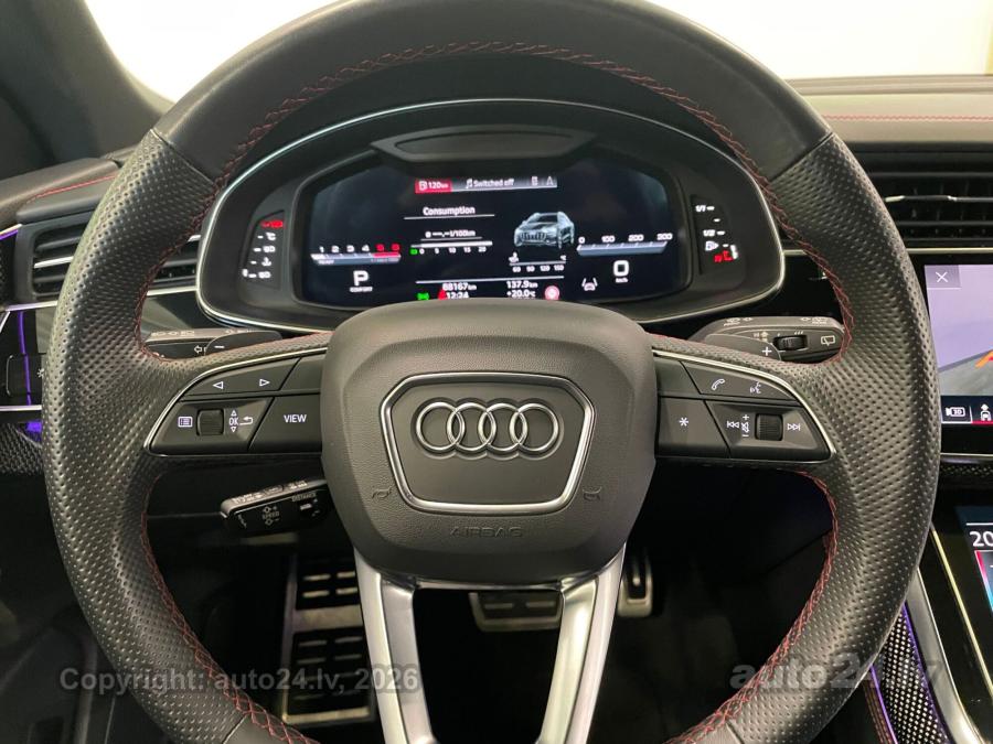 Pelēks Audi Q8 2022 Tallina, ar dzinēja tilpumu 3.00 L un nobraukumu 88 tūkst. km par 64990 €, foto 16 vietnē AUTOMOTO.COM.LV