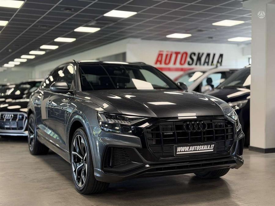 Pelēks Audi Q8 2022 Klaipėda, ar dzinēja tilpumu 3.00 L un nobraukumu 135 tūkst. km par 52950 €, foto 8 vietnē AUTOMOTO.COM.LV
