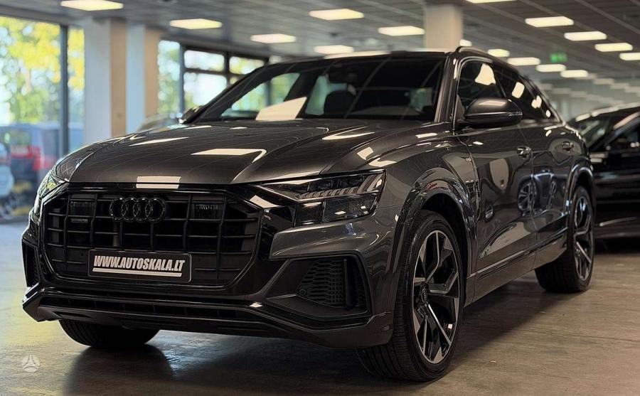 Pelēks Audi Q8 2022 Klaipėda, ar dzinēja tilpumu 3.00 L un nobraukumu 135 tūkst. km par 52950 €, foto 9 vietnē AUTOMOTO.COM.LV