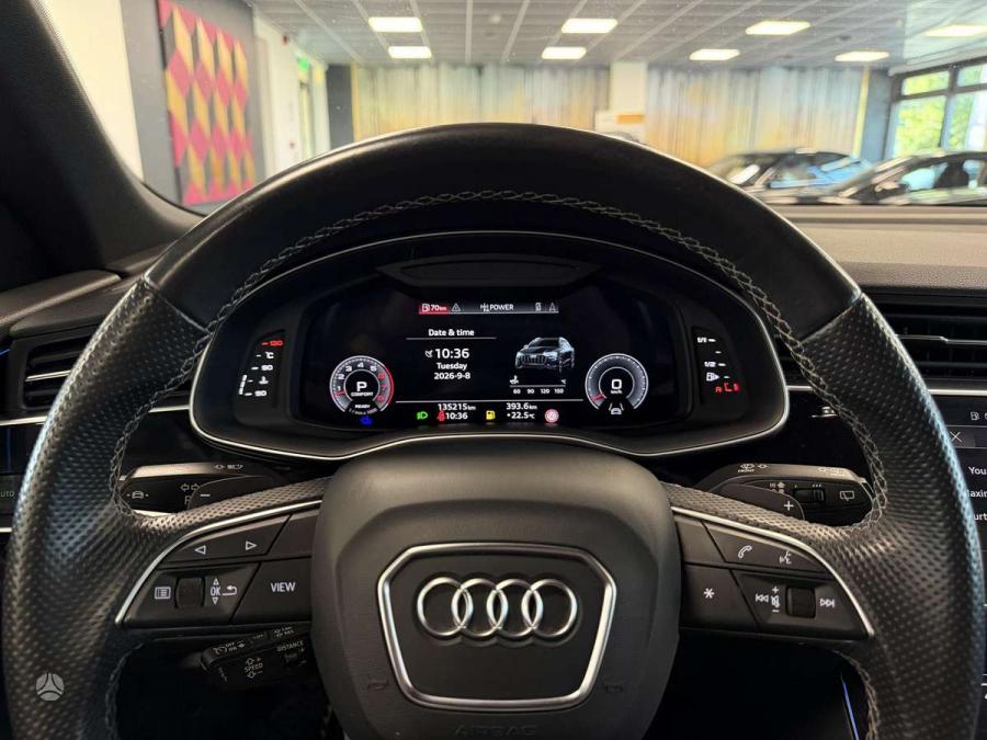 Pelēks Audi Q8 2022 Klaipėda, ar dzinēja tilpumu 3.00 L un nobraukumu 135 tūkst. km par 52950 €, foto 21 vietnē AUTOMOTO.COM.LV