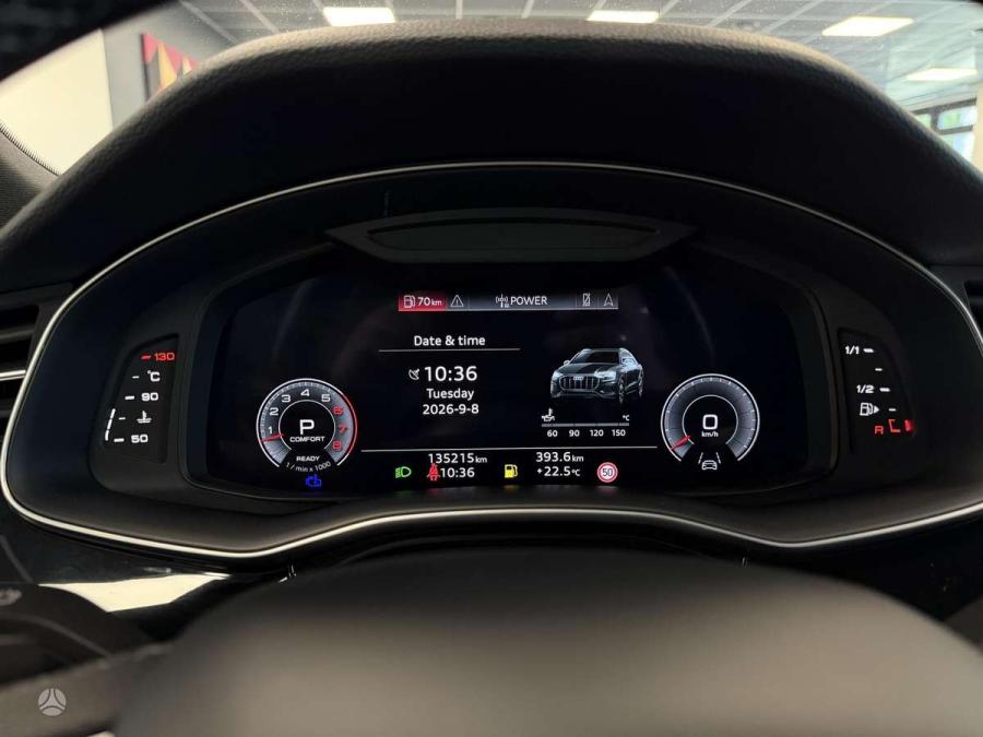Pelēks Audi Q8 2022 Klaipėda, ar dzinēja tilpumu 3.00 L un nobraukumu 135 tūkst. km par 52950 €, foto 28 vietnē AUTOMOTO.COM.LV