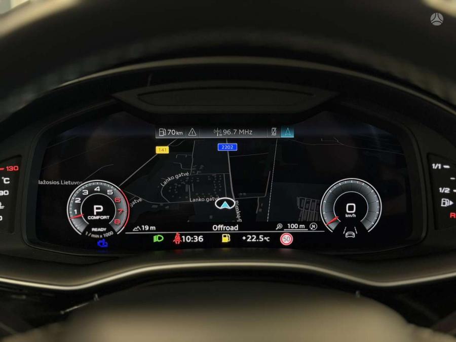 Pelēks Audi Q8 2022 Klaipėda, ar dzinēja tilpumu 3.00 L un nobraukumu 135 tūkst. km par 52950 €, foto 29 vietnē AUTOMOTO.COM.LV