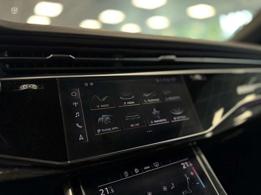 Pelēks Audi Q8 2022 Klaipėda, ar dzinēja tilpumu 3.00 L un nobraukumu 135 tūkst. km par 52950 €, foto 33 vietnē AUTOMOTO.COM.LV