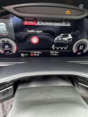 Pelēks Audi Q8 2021 Biržai, ar dzinēja tilpumu 3.00 L un nobraukumu 118 tūkst. km par 42000 €, foto 23 vietnē AUTOMOTO.COM.LV
