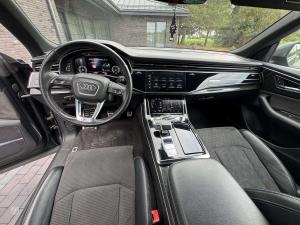 Grey Audi Q8 2021 in Birzai, with an engine capacity of 3.00 L and mileage of 118 thousand km for 42000 €, photo 13 on AUTOMOTO.COM.LV