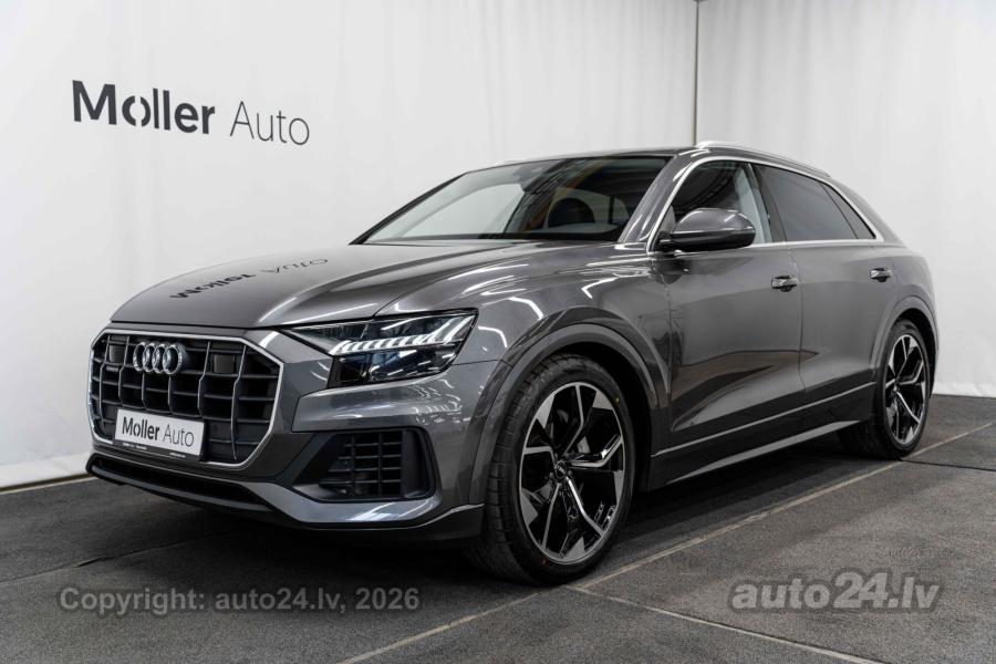Pelēks Audi Q8 2019 Tallina, ar dzinēja tilpumu 3.00 L un nobraukumu 109 tūkst. km par 46900 €, foto 1 vietnē AUTOMOTO.COM.LV