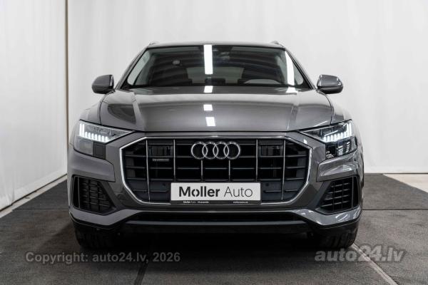 Grey Audi Q8 2019 in Tallinn, with an engine capacity of 3.00 L and mileage of 109 thousand km for 46900 €, photo 2 on AUTOMOTO.COM.LV