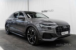 Pelēks Audi Q8 2019 Tallina, ar dzinēja tilpumu 3.00 L un nobraukumu 109 tūkst. km par 46900 €, foto 4 vietnē AUTOMOTO.COM.LV