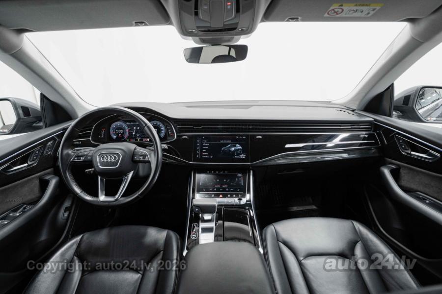 Pelēks Audi Q8 2019 Tallina, ar dzinēja tilpumu 3.00 L un nobraukumu 109 tūkst. km par 46900 €, foto 10 vietnē AUTOMOTO.COM.LV