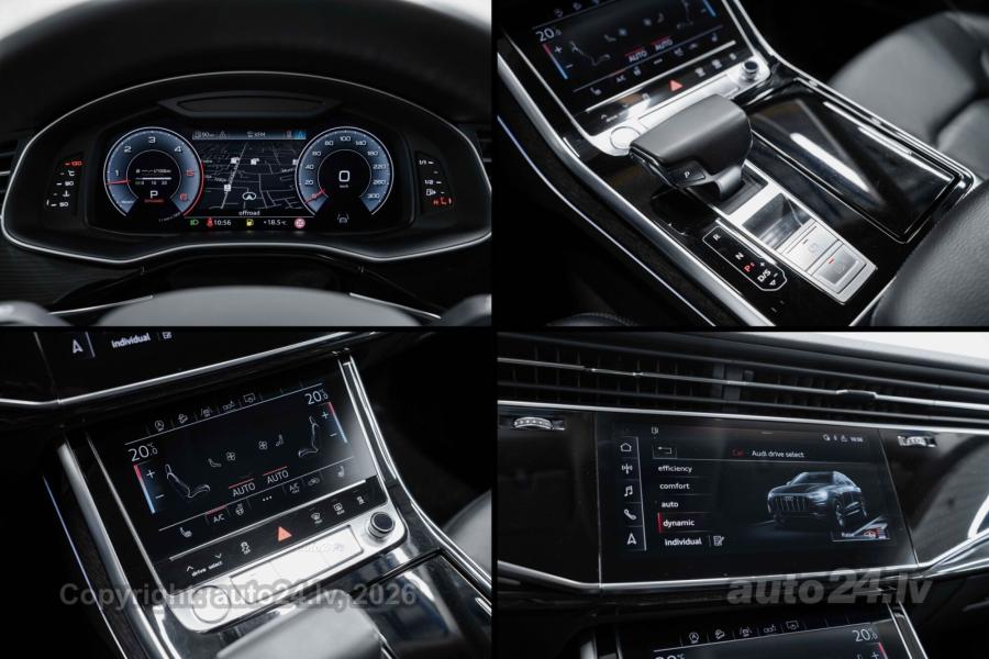 Pelēks Audi Q8 2019 Tallina, ar dzinēja tilpumu 3.00 L un nobraukumu 109 tūkst. km par 46900 €, foto 14 vietnē AUTOMOTO.COM.LV