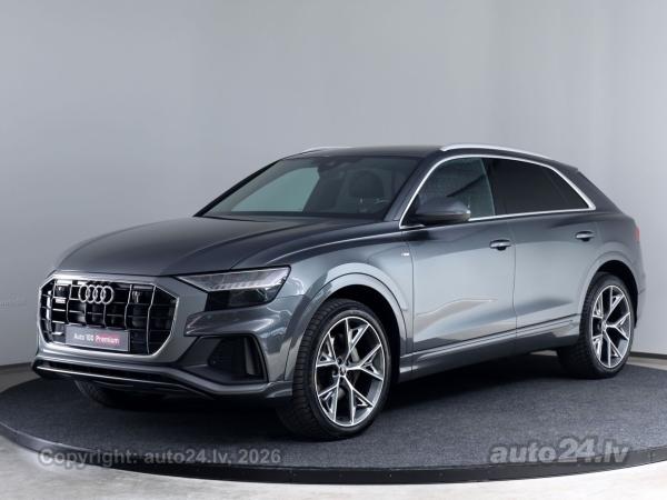Grey Audi Q8 2022 in Tallinn, with an engine capacity of 3.00 L and mileage of 0 thousand km for 64000 €, photo 1 on AUTOMOTO.COM.LV
