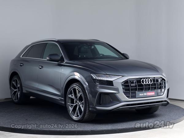 Grey Audi Q8 2022 in Tallinn, with an engine capacity of 3.00 L and mileage of 0 thousand km for 64000 €, photo 3 on AUTOMOTO.COM.LV
