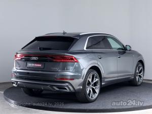 Grey Audi Q8 2022 in Tallinn, with an engine capacity of 3.00 L and mileage of 0 thousand km for 64000 €, photo 7 on AUTOMOTO.COM.LV