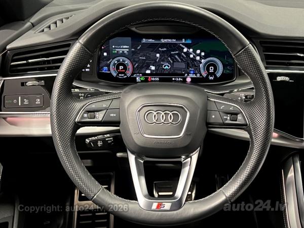 Grey Audi Q8 2022 in Tallinn, with an engine capacity of 3.00 L and mileage of 0 thousand km for 64000 €, photo 9 on AUTOMOTO.COM.LV