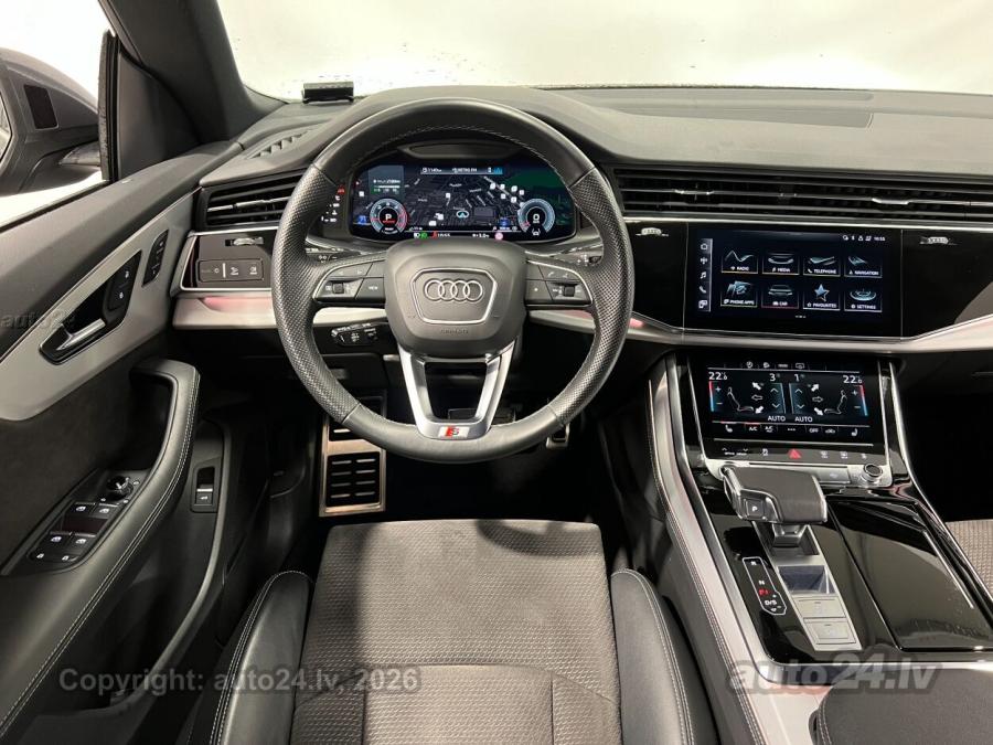 Grey Audi Q8 2022 in Tallinn, with an engine capacity of 3.00 L and mileage of 0 thousand km for 64000 €, photo 20 on AUTOMOTO.COM.LV