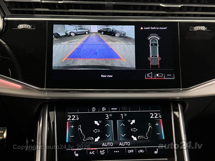 Grey Audi Q8 2022 in Tallinn, with an engine capacity of 3.00 L and mileage of 0 thousand km for 64000 €, photo 22 on AUTOMOTO.COM.LV