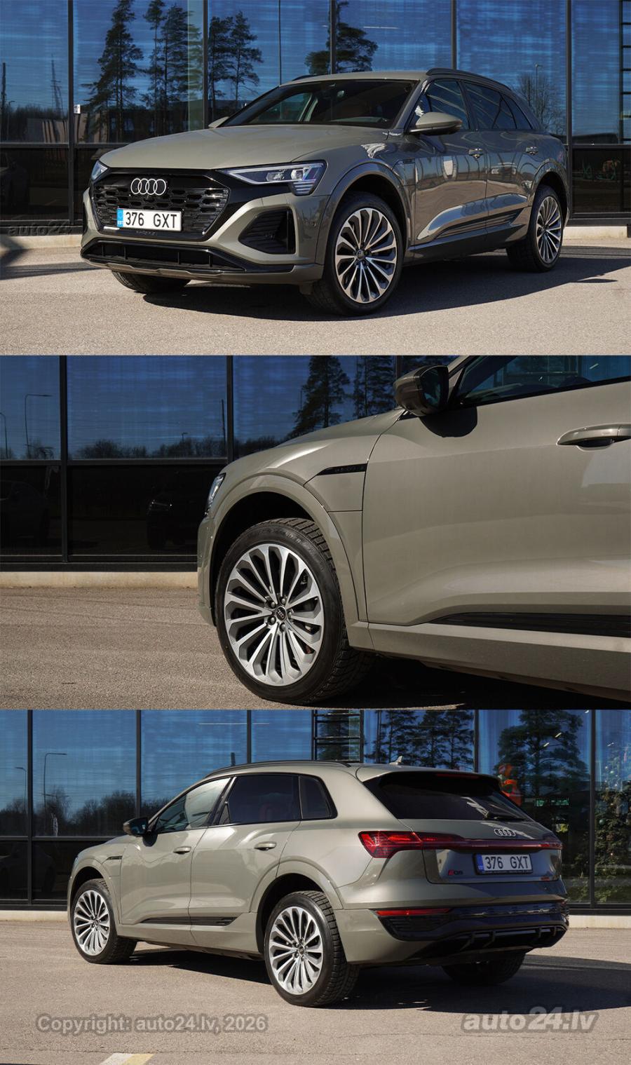 Pelēks Audi Q8 2023 Tartu, ar dzinēja tilpumu 0.00 L un nobraukumu 58 tūkst. km par 61000 €, foto 24 vietnē AUTOMOTO.COM.LV