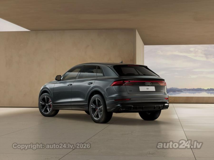 Grey Audi Q8 2026 in Tallinn, with an engine capacity of 3.00 L and mileage of 10 thousand km for 99900 €, photo 2 on AUTOMOTO.COM.LV