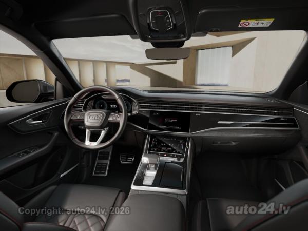 Grey Audi Q8 2026 in Tallinn, with an engine capacity of 3.00 L and mileage of 10 thousand km for 99900 €, photo 4 on AUTOMOTO.COM.LV