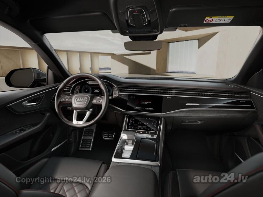 Grey Audi Q8 2026 in Tallinn, with an engine capacity of 3.00 L and mileage of 10 thousand km for 99900 €, photo 4 on AUTOMOTO.COM.LV