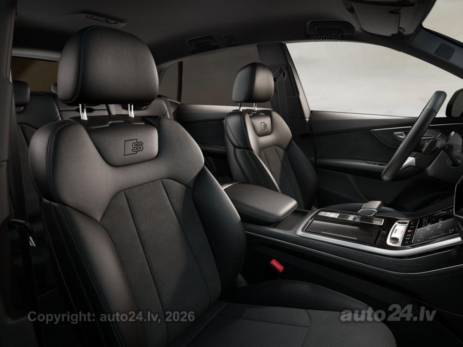 Grey Audi Q8 2026 in Tallinn, with an engine capacity of 3.00 L and mileage of 10 thousand km for 97900 €, photo 5 on AUTOMOTO.COM.LV