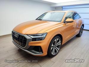 Orange Audi Q8 2018 in Tallinn, with an engine capacity of 3.00 L and mileage of 162 thousand km for 41950 €, photo  on AUTOMOTO.COM.LV