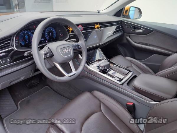 Orange Audi Q8 2018 in Tallinn, with an engine capacity of 3.00 L and mileage of 162 thousand km for 41950 €, photo 9 on AUTOMOTO.COM.LV