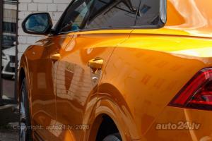 Orange Audi Q8 2019 in Tallinn, with an engine capacity of 3.00 L and mileage of 86 thousand km for 49900 €, photo 8 on AUTOMOTO.COM.LV