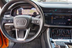 Orange Audi Q8 2019 in Tallinn, with an engine capacity of 3.00 L and mileage of 86 thousand km for 49900 €, photo 13 on AUTOMOTO.COM.LV